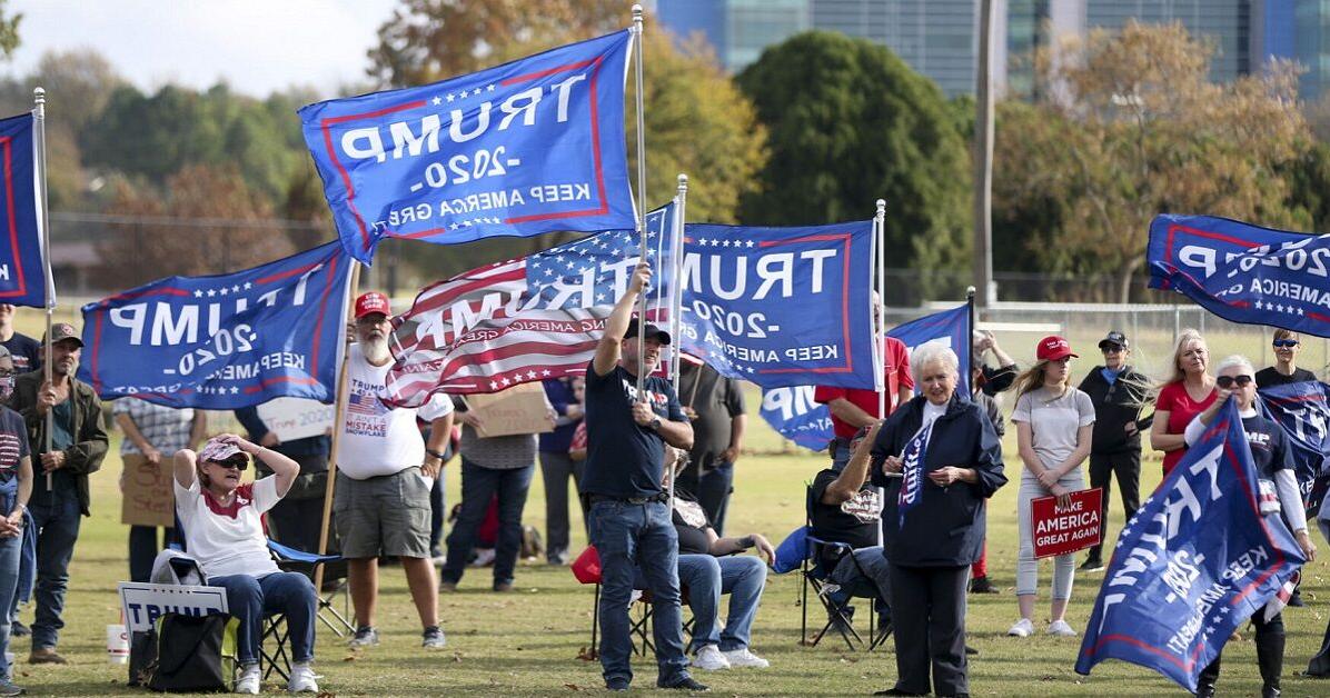 Throwback Tulsa: Trump supporters gather at LaFortune Park for 'Protect ...
