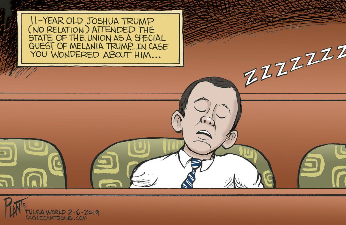 Bruce Plante cartoon: The State of the Union 2019