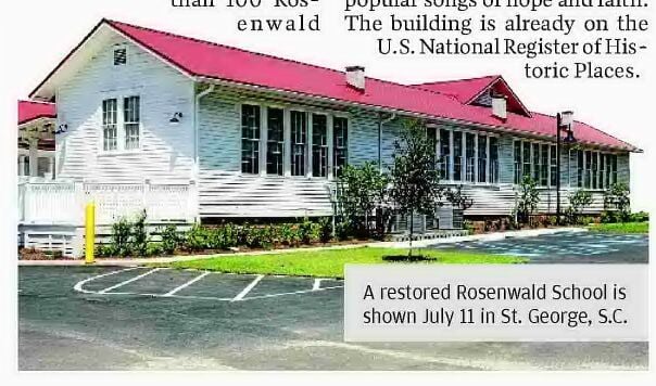 Telling the story of Rosenwald Schools