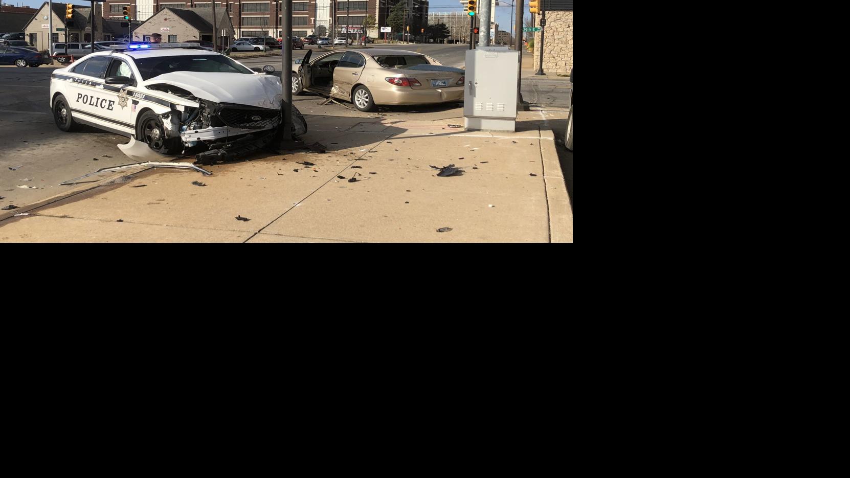 Tulsa police cruiser collides with car during pursuit of ATV in ...