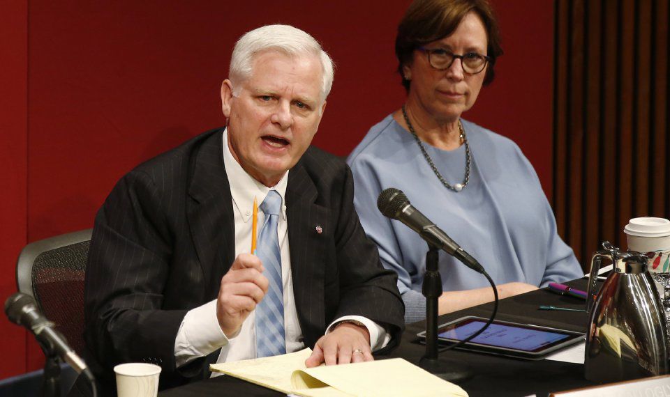 OU reportedly paid former President James Gallogly $125,000 after he ...