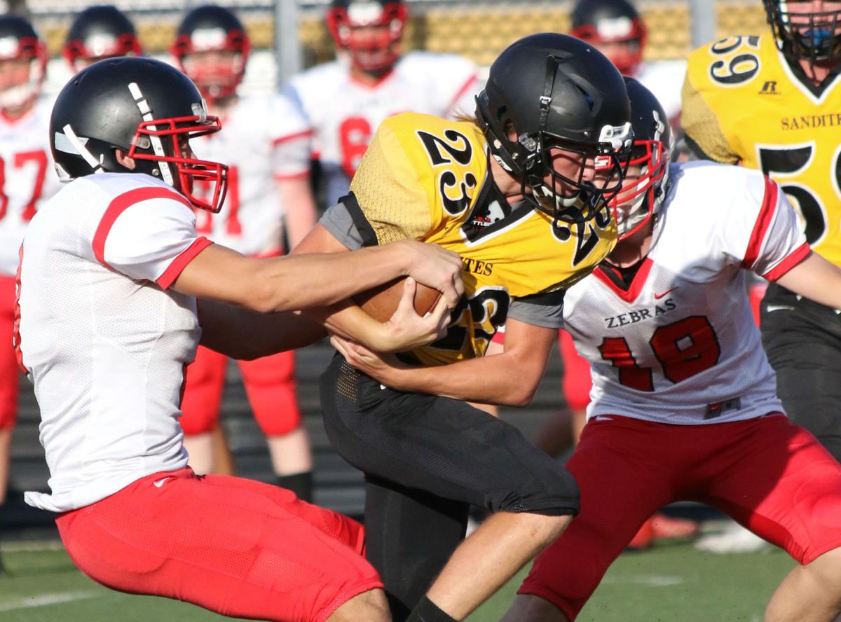 PHOTO GALLERY: Sand Springs-Claremore football scrimmage