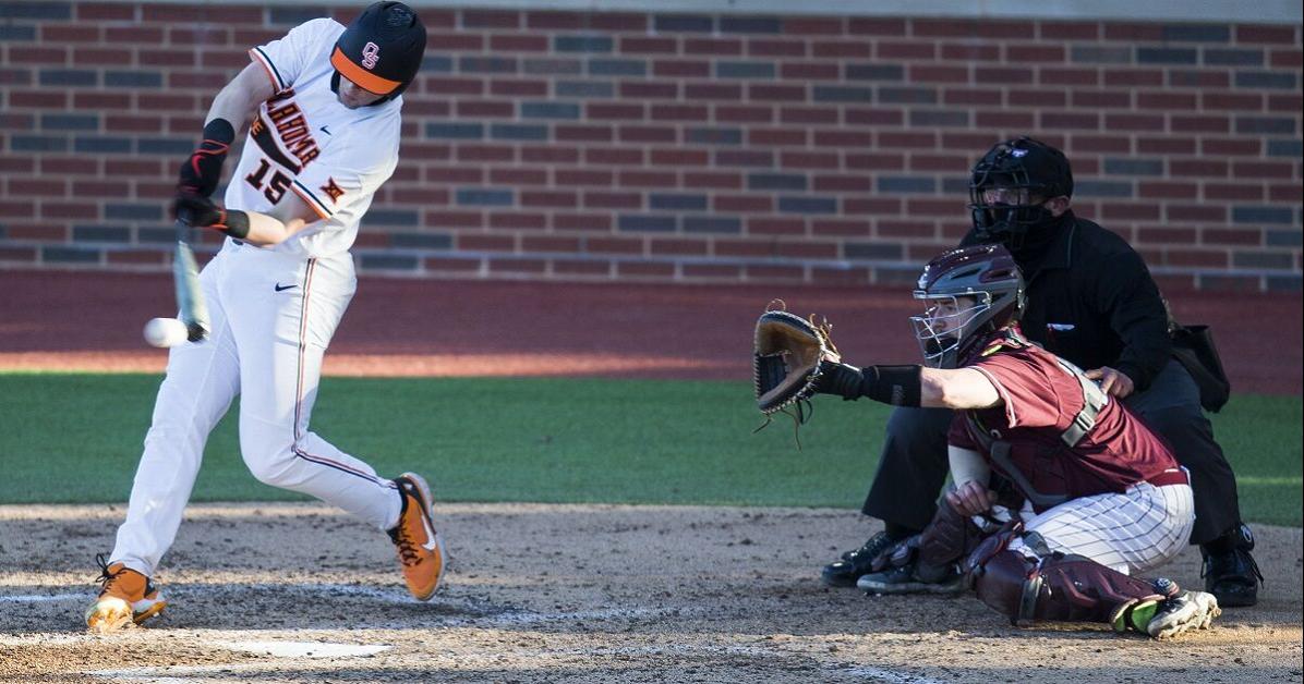 Bixby's Cade Cabbiness talks having OSU's first hit in new O'Brate Stadium