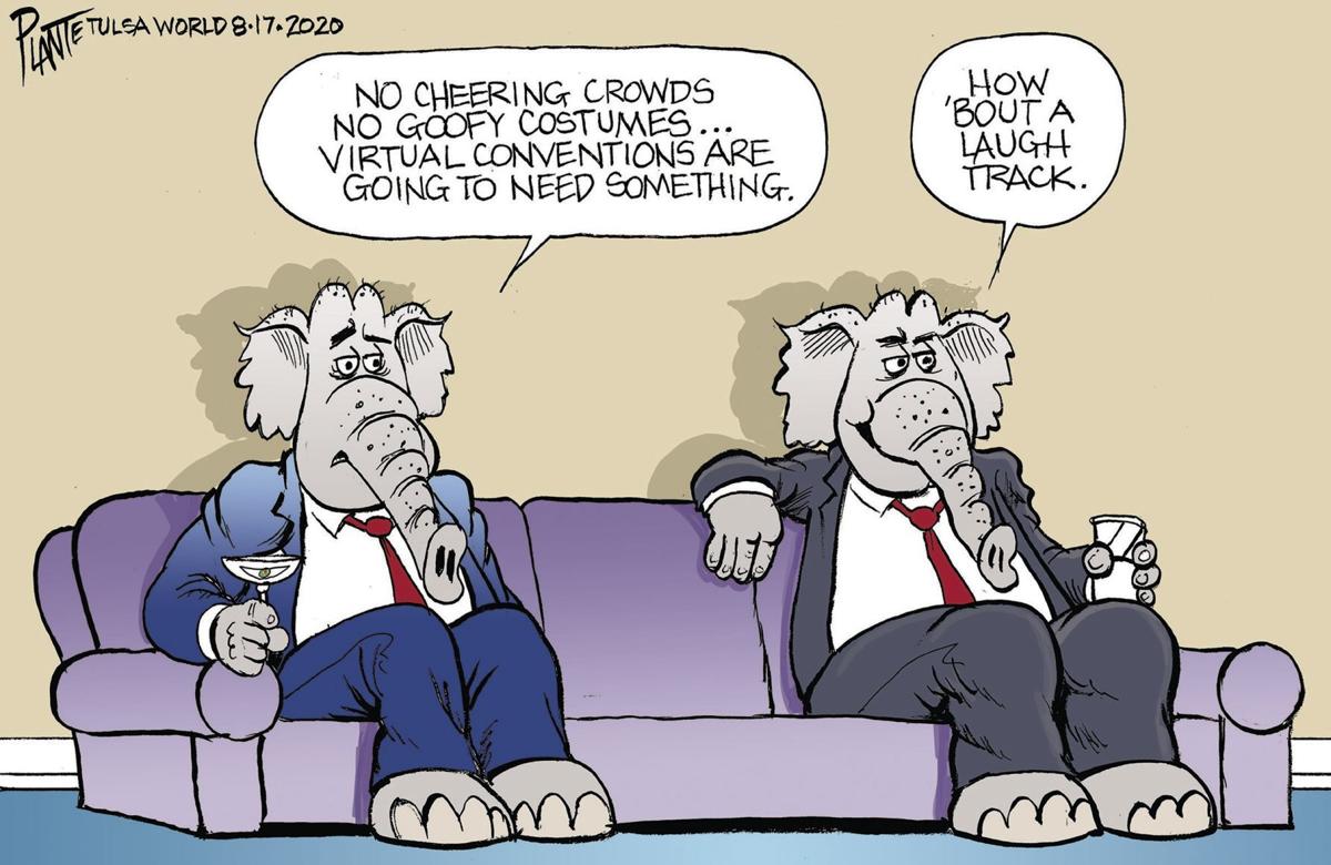 Bruce Plante Cartoon The New Conventions