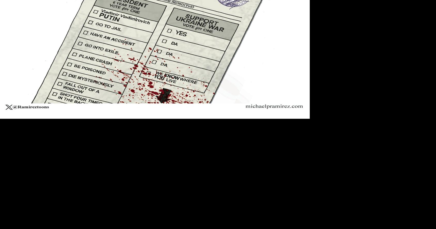Cartoon: Russian ballot
