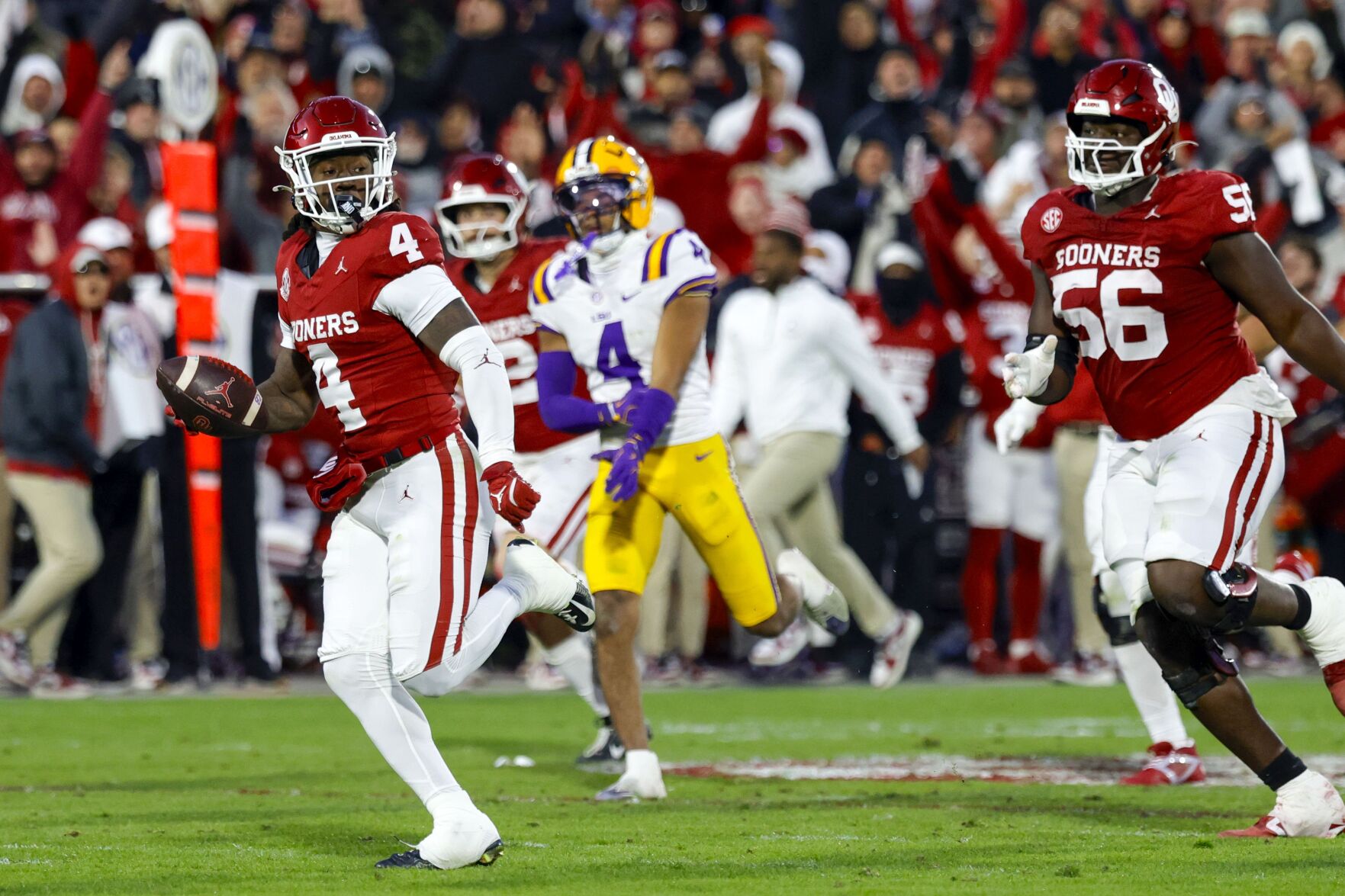 Berry Tramel: Sooner Magic via Isaiah Sategna beats LSU