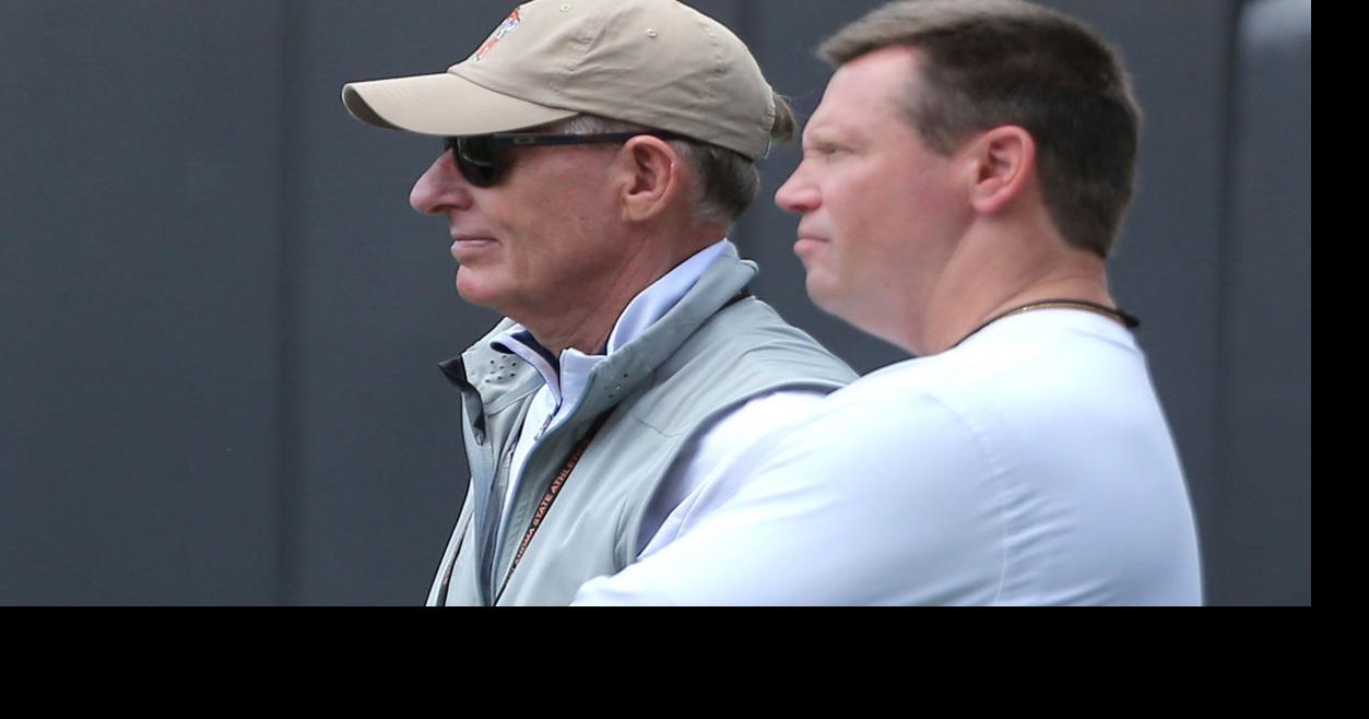 Oklahoma State AD Mike Holder arrived in Stillwater 52 years ago as a ...