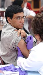 Shot in the arm