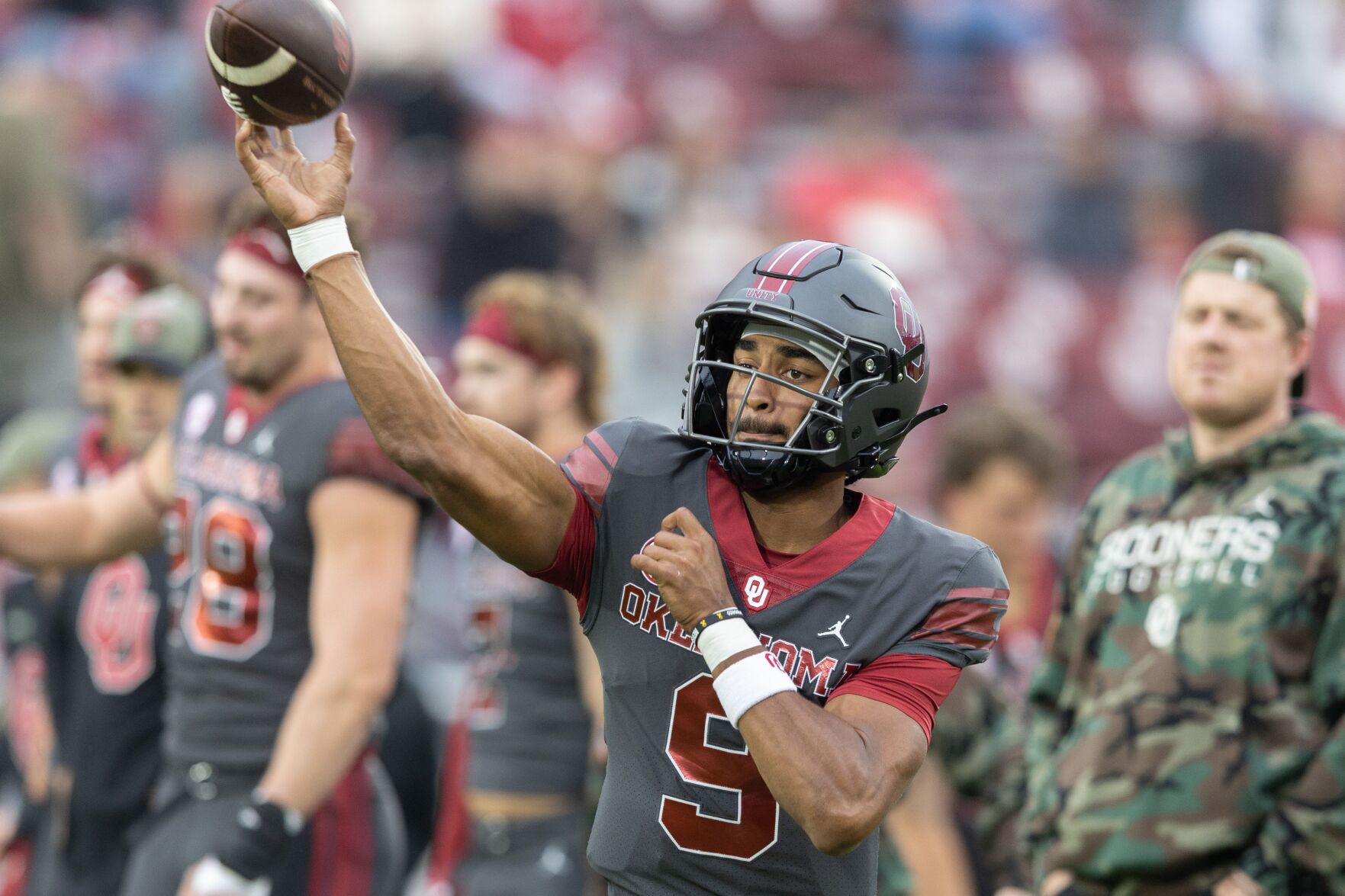 John Mateer is OU's QB1, but Hawkins has the opportunity