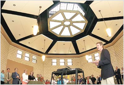 Headquarters showcases best clean-air technology