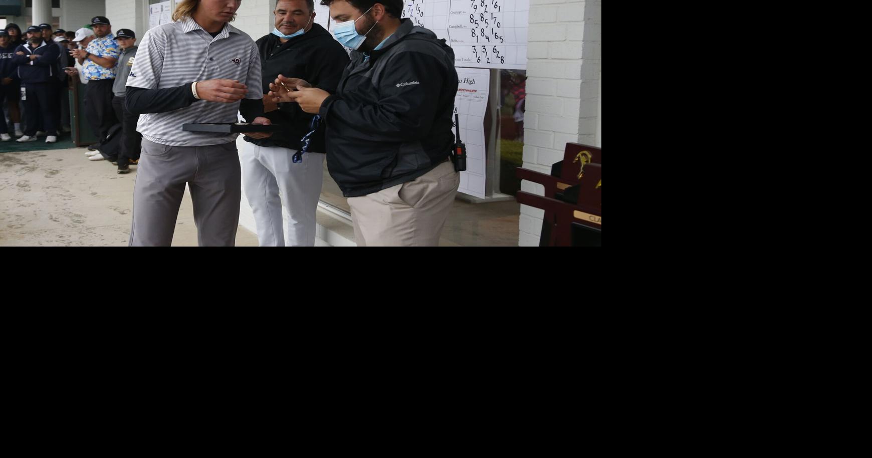 Owasso's Ben Stoller wins rain-shortened 6A state golf title