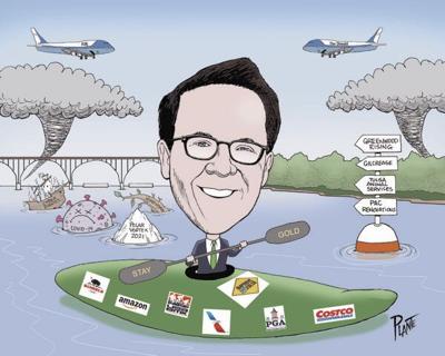 Bruce Plante Cartoon: All that Mayor G.T. Bynum achieved