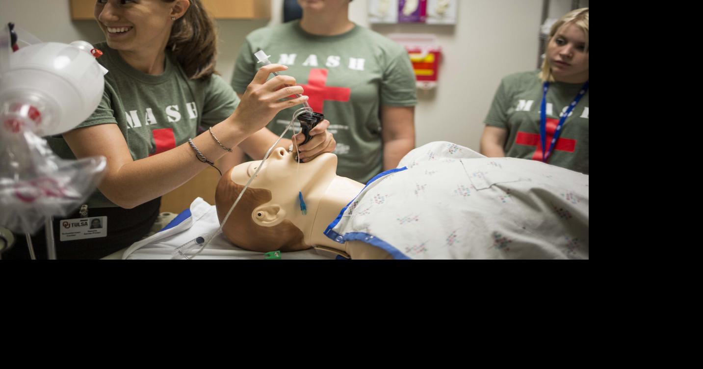Students get hands-on look at medical professions during MASH camp