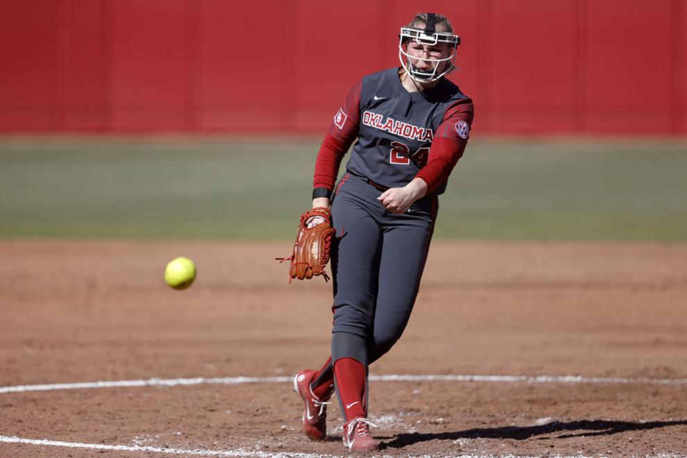 OU softball sweeps South Carolina in 1st SEC series