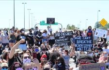 Brookside protest in response to Minnesota police violence