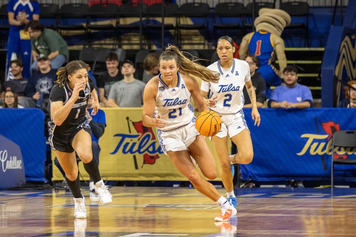 Tulsa's mental toughness, 3-point shooting fuels WBIT second-round win ...