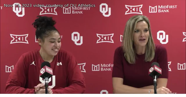 'I'm really excited to continue to carry this': OU's Jennie Baranczyk ...