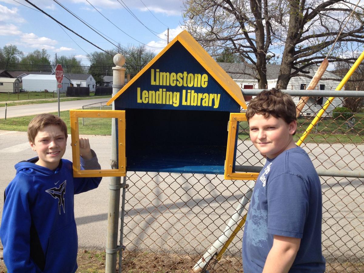 CBMS students build award-winning lending library
