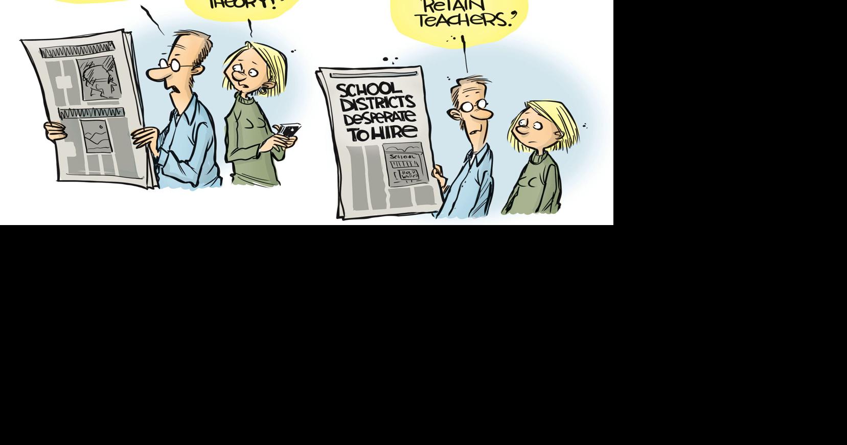 Cartoon: National Teacher Retention