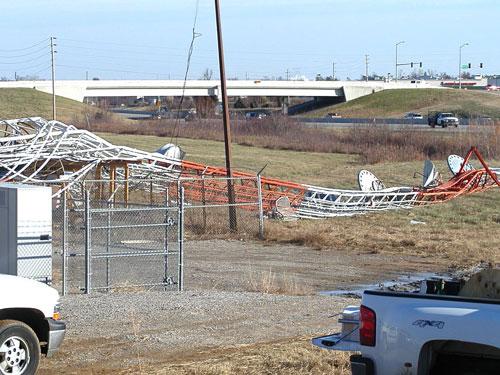 Cell tower down near Broken Arrow Expressway