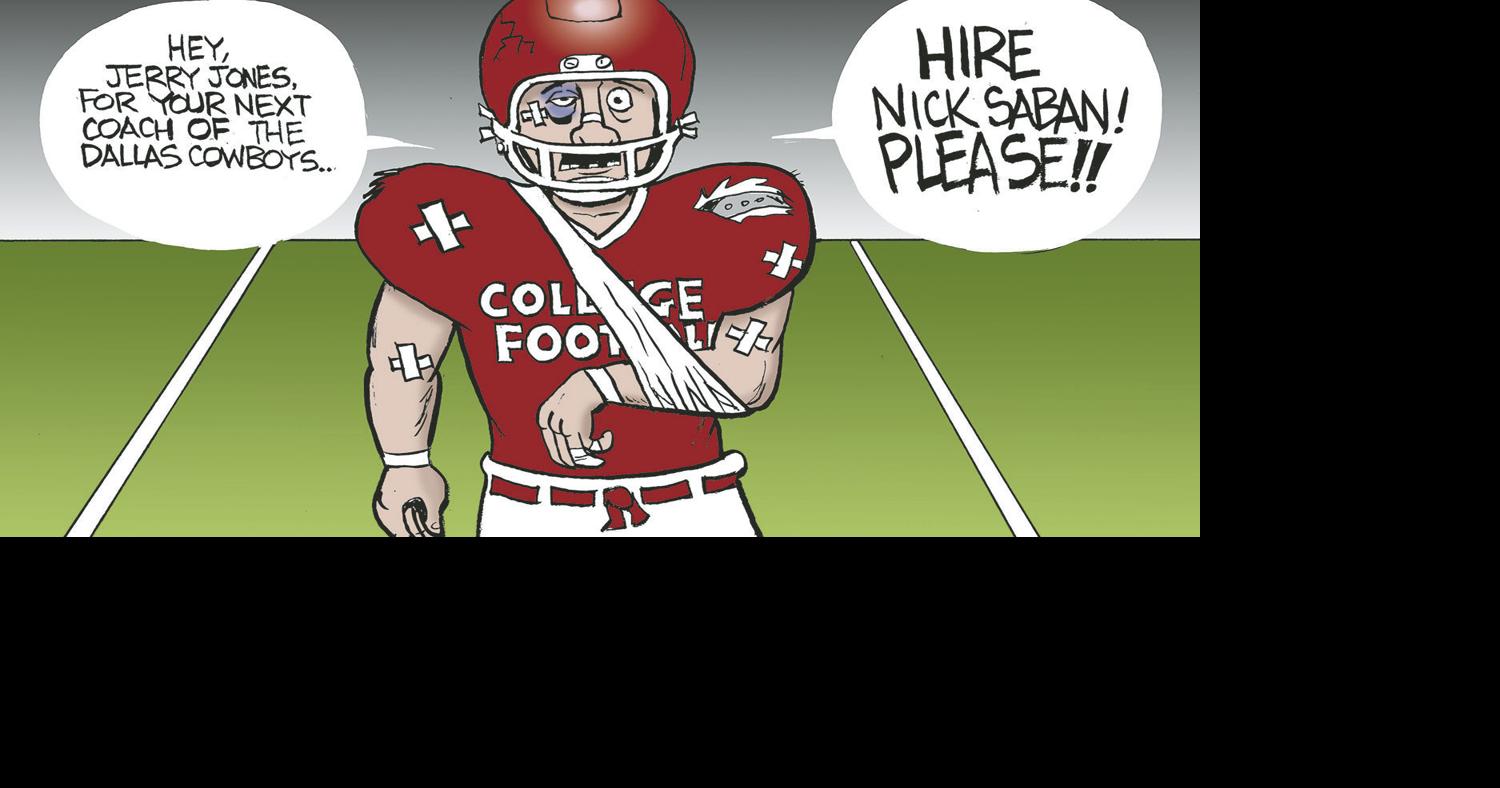 Bruce Plante Cartoon: Hey Jerry Jones