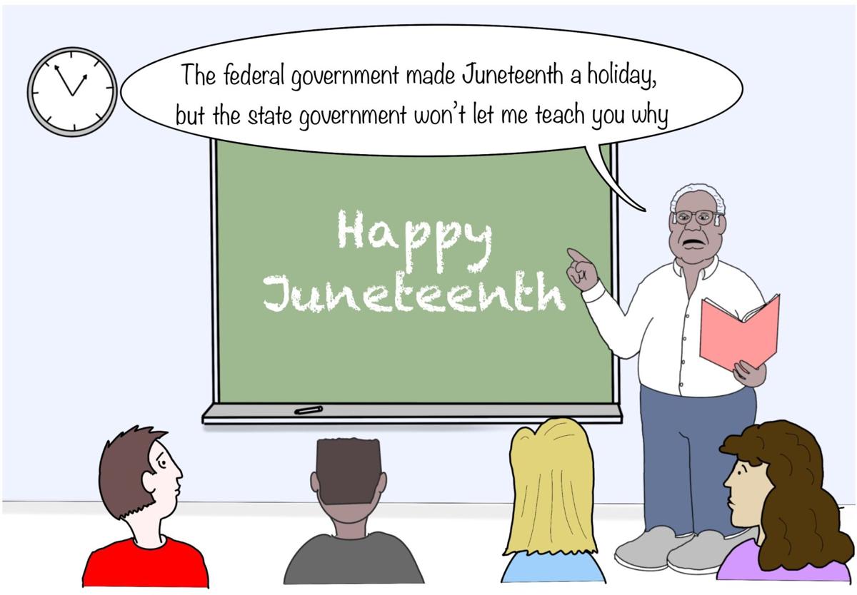 Cartoon: Juneteenth by B. Fishel