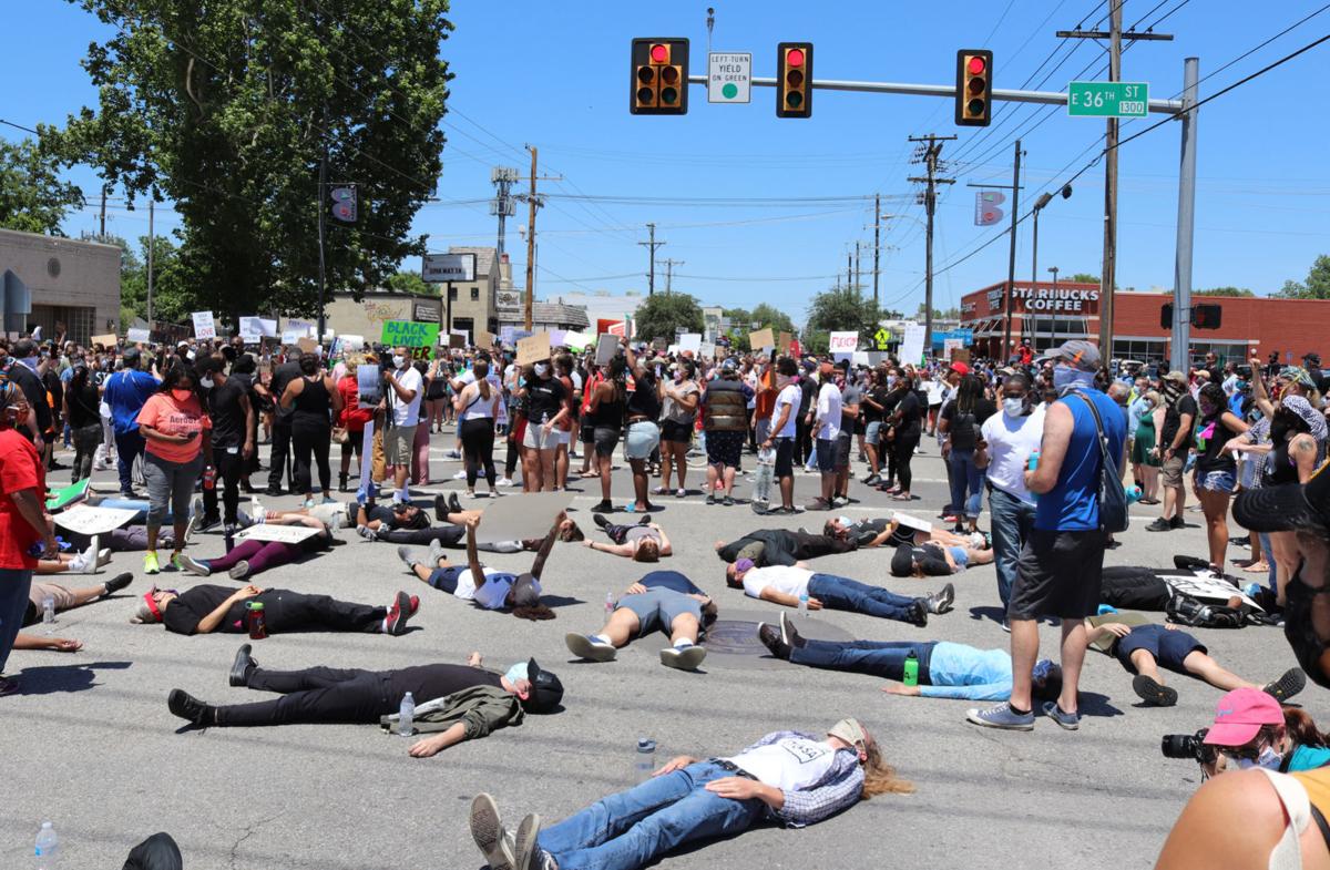 Watch Now: Brookside protest in response to Minnesota police violence ...