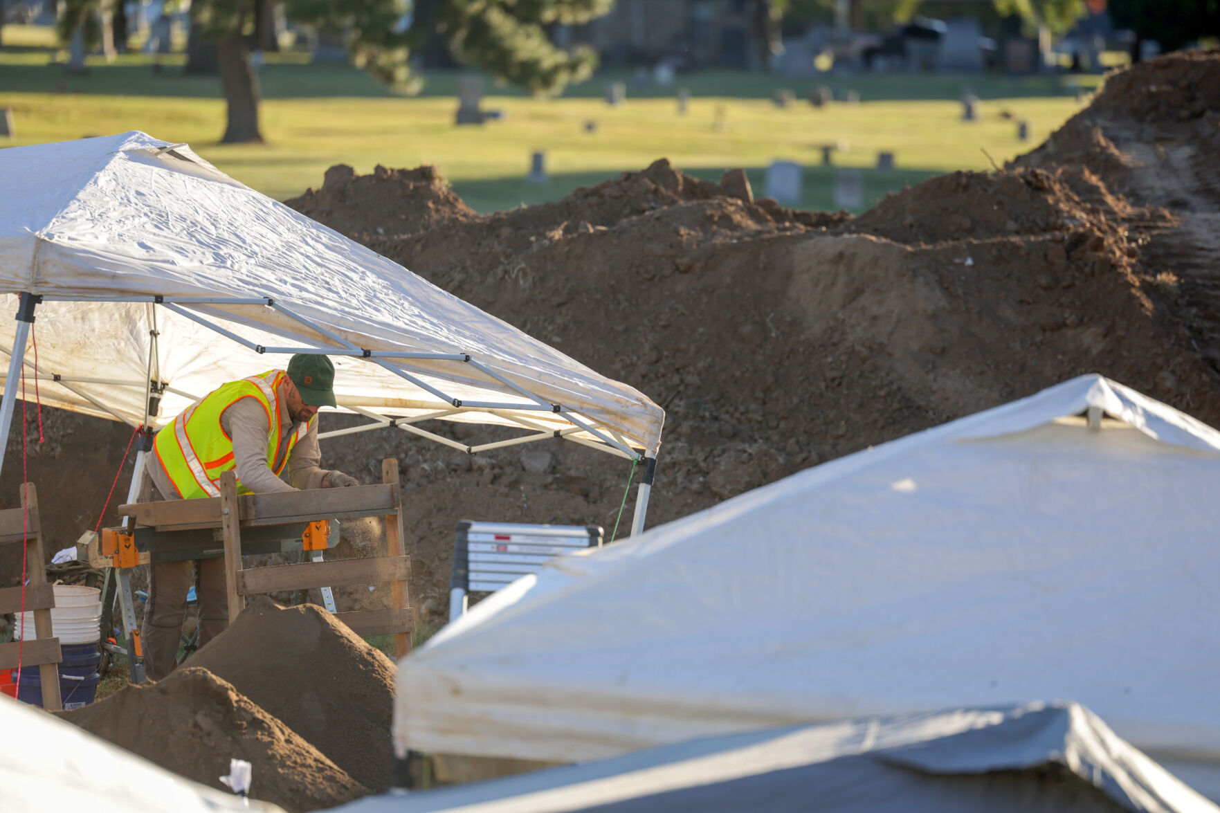 Remains exhumed in latest Tulsa Race Massacre graves search