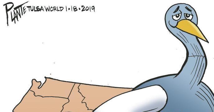 Bruce Plante cartoon: Tulsa's is the top one