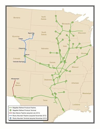 Magellan Midstream buys pipeline from Plains All American