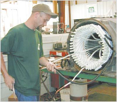 Three generations serve company