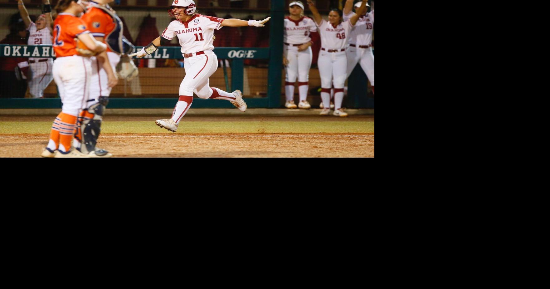 OU routs Morgan State in opener of NCAA softball Norman Regional
