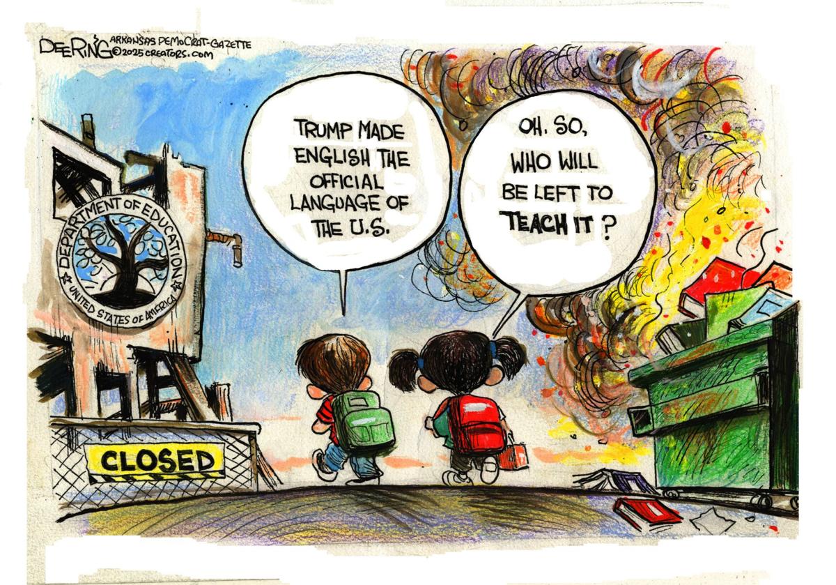Cartoon: Don't need no education