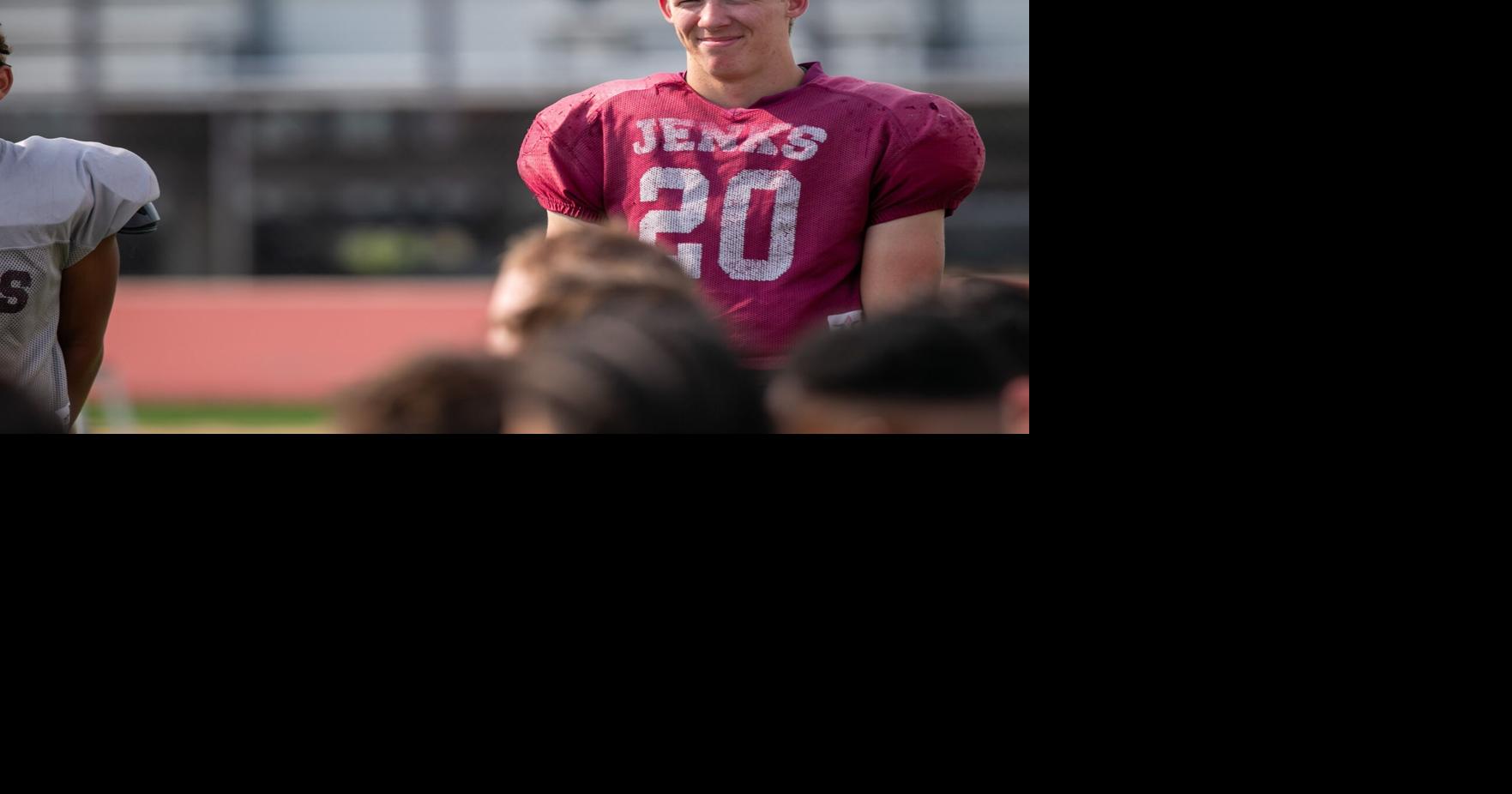 Jenks opens fall practice with healthy Jett Calmus, `sense of urgency'