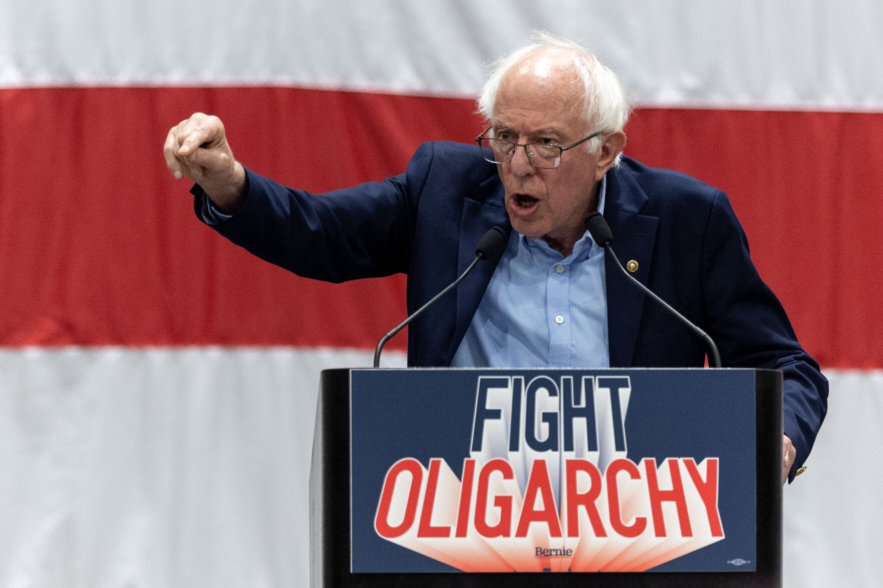 Bernie Sanders' 'Fight Oligarchy Tour' stops in Tulsa