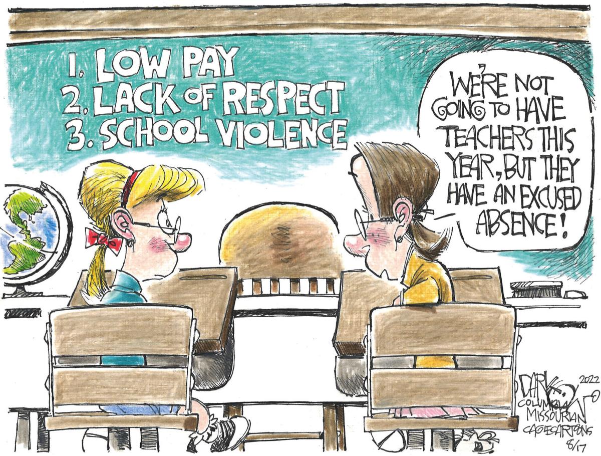 Cartoon: Teachers Excused Absences