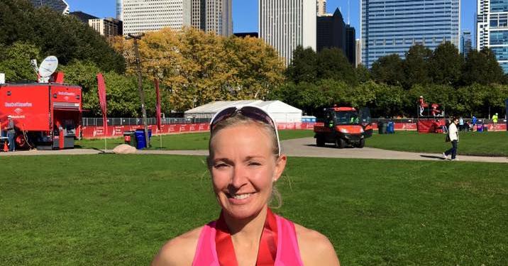 Local runner and potential Olympic qualifier Stephanie Andre testing ...