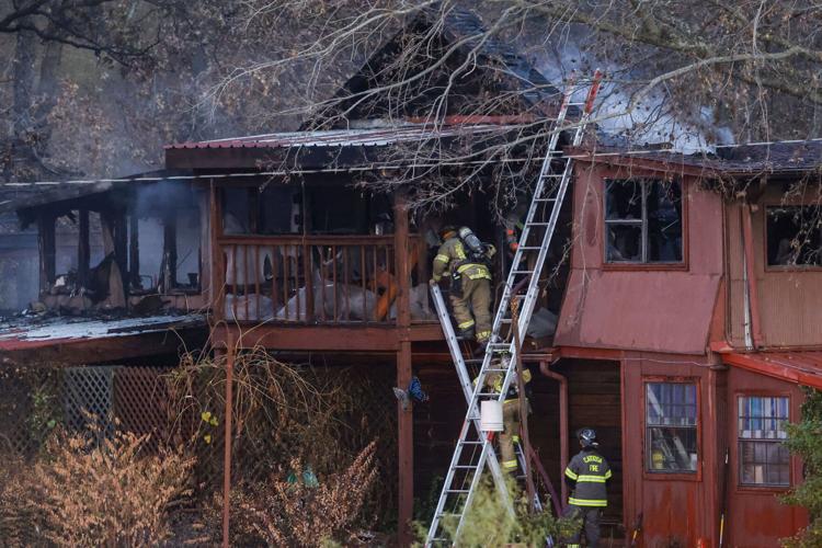 Authorities responding to blaze at Molly's Landing