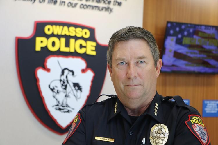 Owasso police chief celebrates 40 years in law enforcement