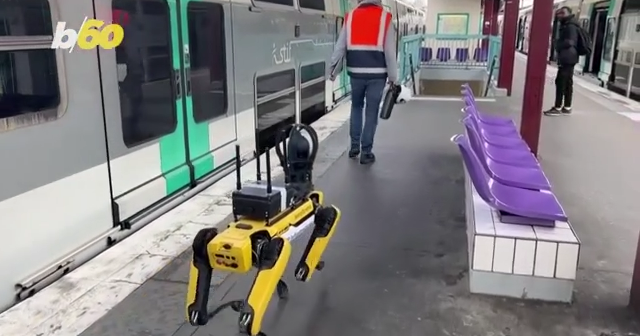 This robot-dog helps French workers repair their cities
