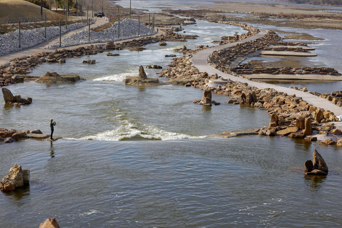 Whitewater flume testing starts at Tulsa's Zink Lake