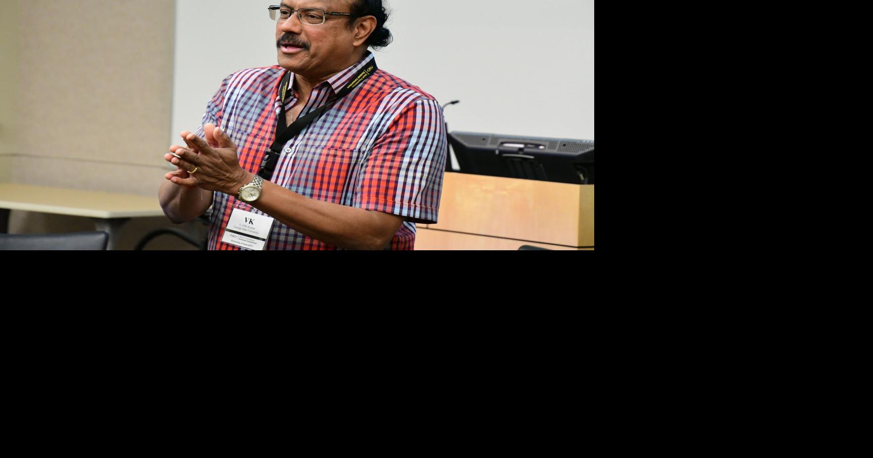 Marketing expert V. Kumar speaking at TU's business school