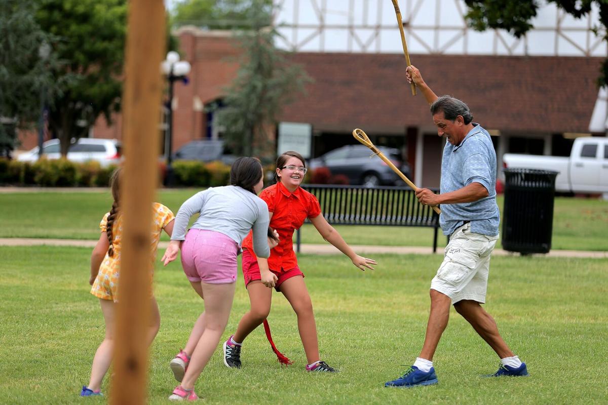Cherokee Nation stickball player explains sport, its history