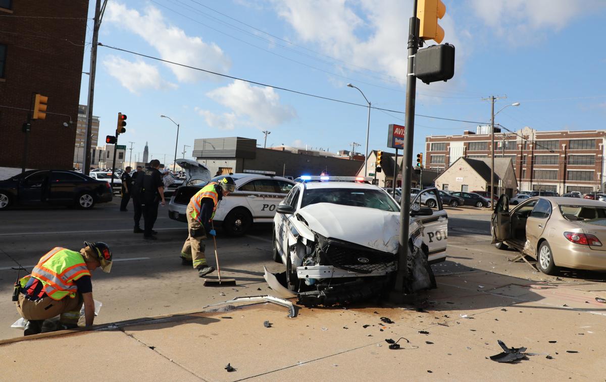 Tulsa police cruiser collides with car during pursuit of ATV in ...
