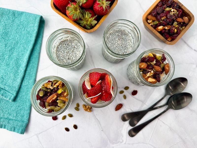 Chia seed pudding is a powerhouse breakfast made with 2 ingredients