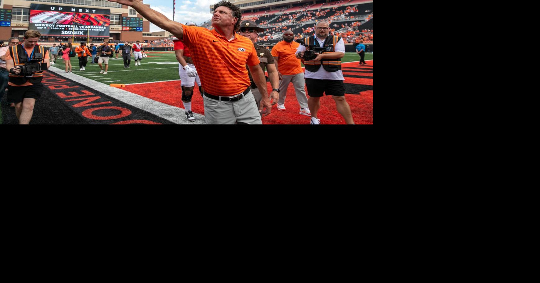 A sad final scene in OSU's Mike Gundy story