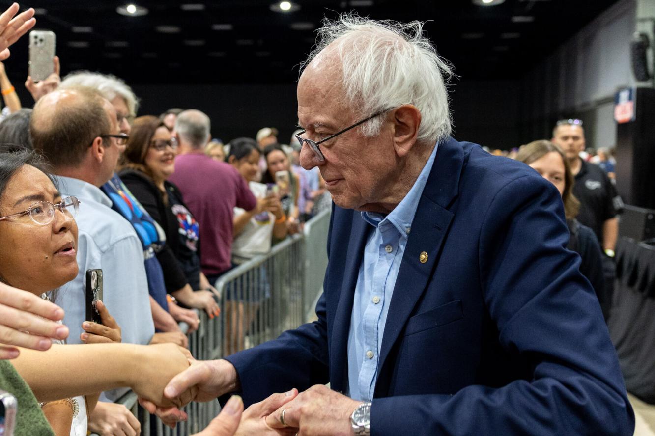Bernie Sanders' 'Fight Oligarchy Tour' stops in Tulsa