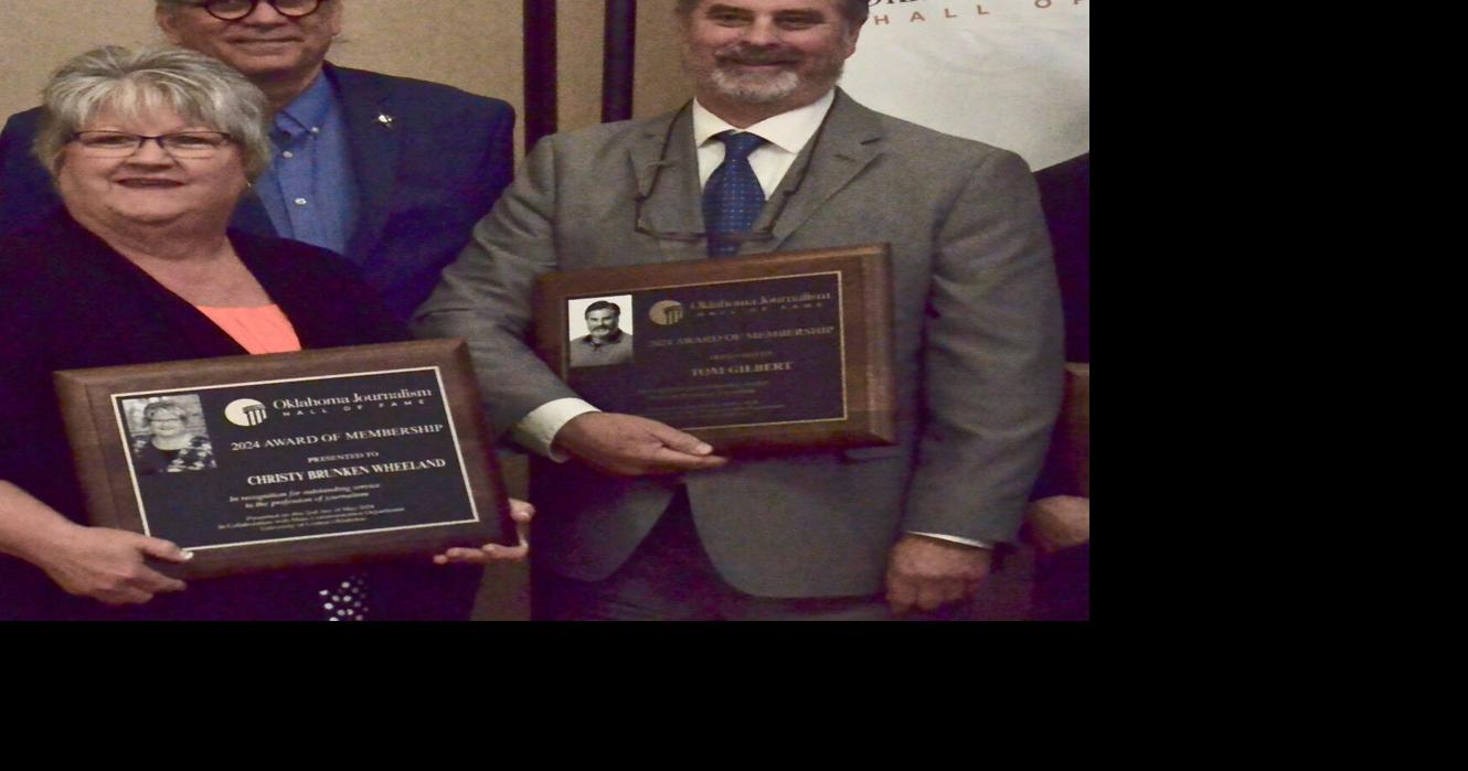 Wheeland, Gilbert part of 54th Oklahoma Journalism Hall of Fame class