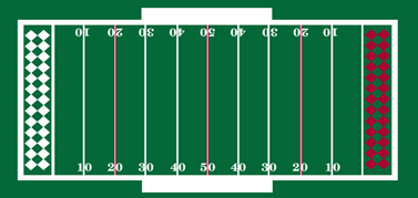 Gallery: College football field designs