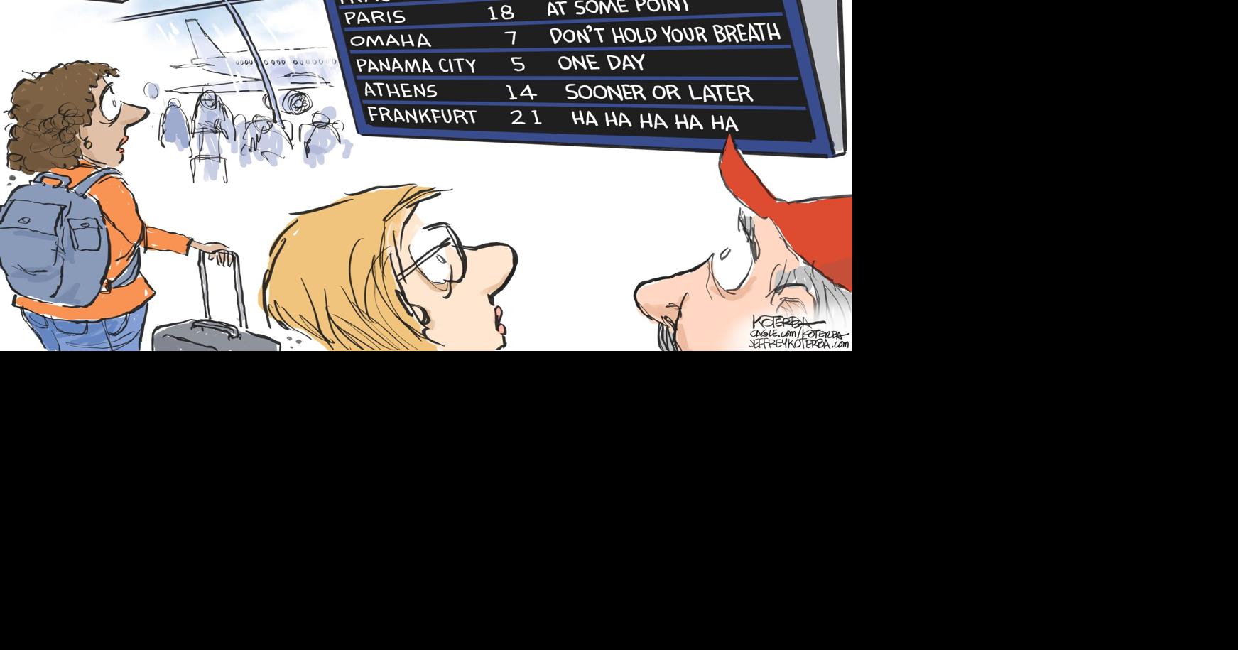 Cartoon: Flight Delays